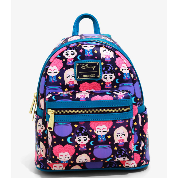 Loungefly | Bags | Loungefly Hocus Pocus Chibi Disney Mini Backpack ...